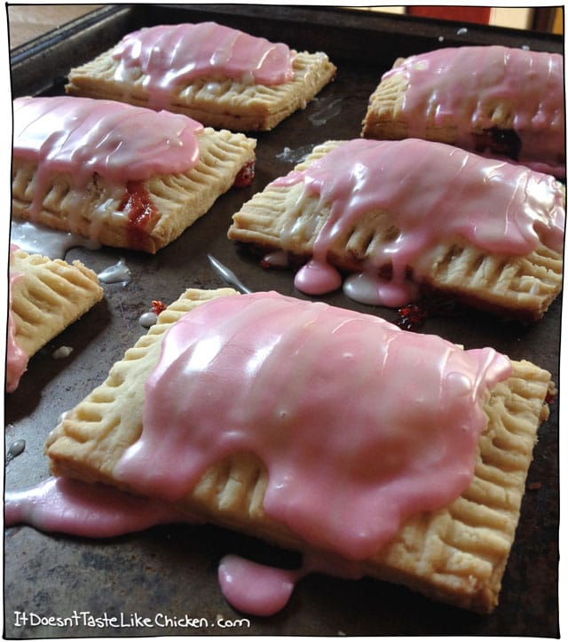 Vegan Strawberry Pop Tarts It Doesn t Taste Like Chicken Vegan Strawberry Pop Tarts It Doesn t Taste Like Chicken