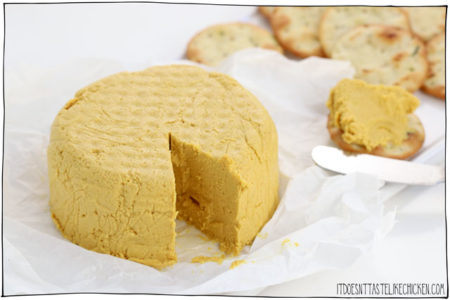 Vegan Sunflower Seed Cheese • It Doesn't Taste Like Chicken
