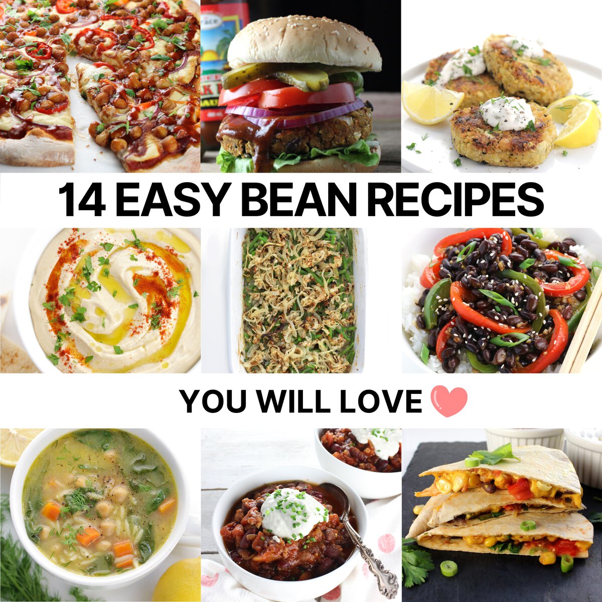 14 Easy Bean Recipes You'll Love! • It Doesn't Taste Like Chicken